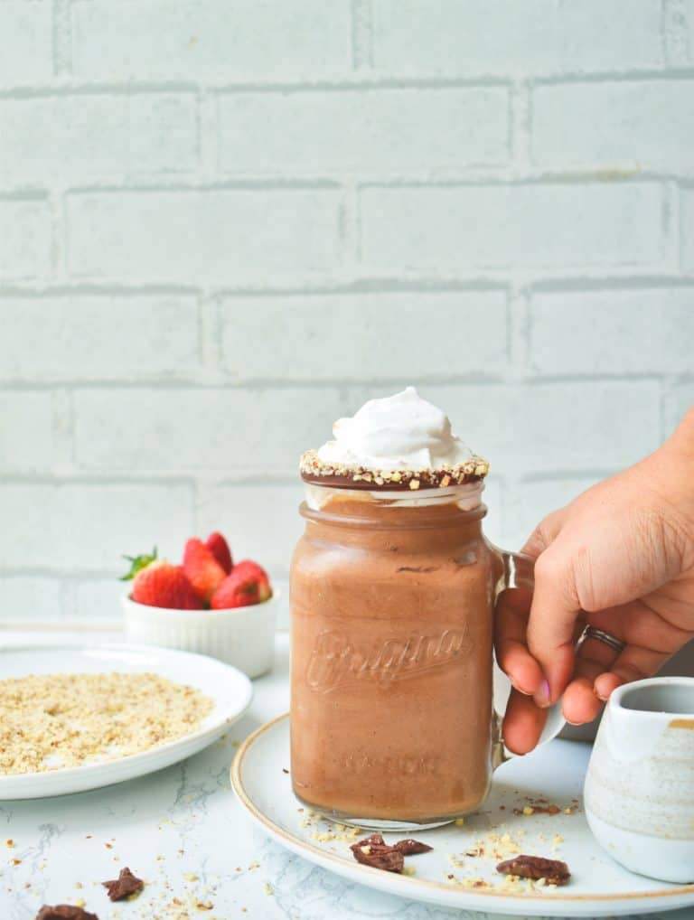 Malteada de chocolate saludable 🥤🥤🥤 | 👩‍🍳Recetas Saludables | Cocinable