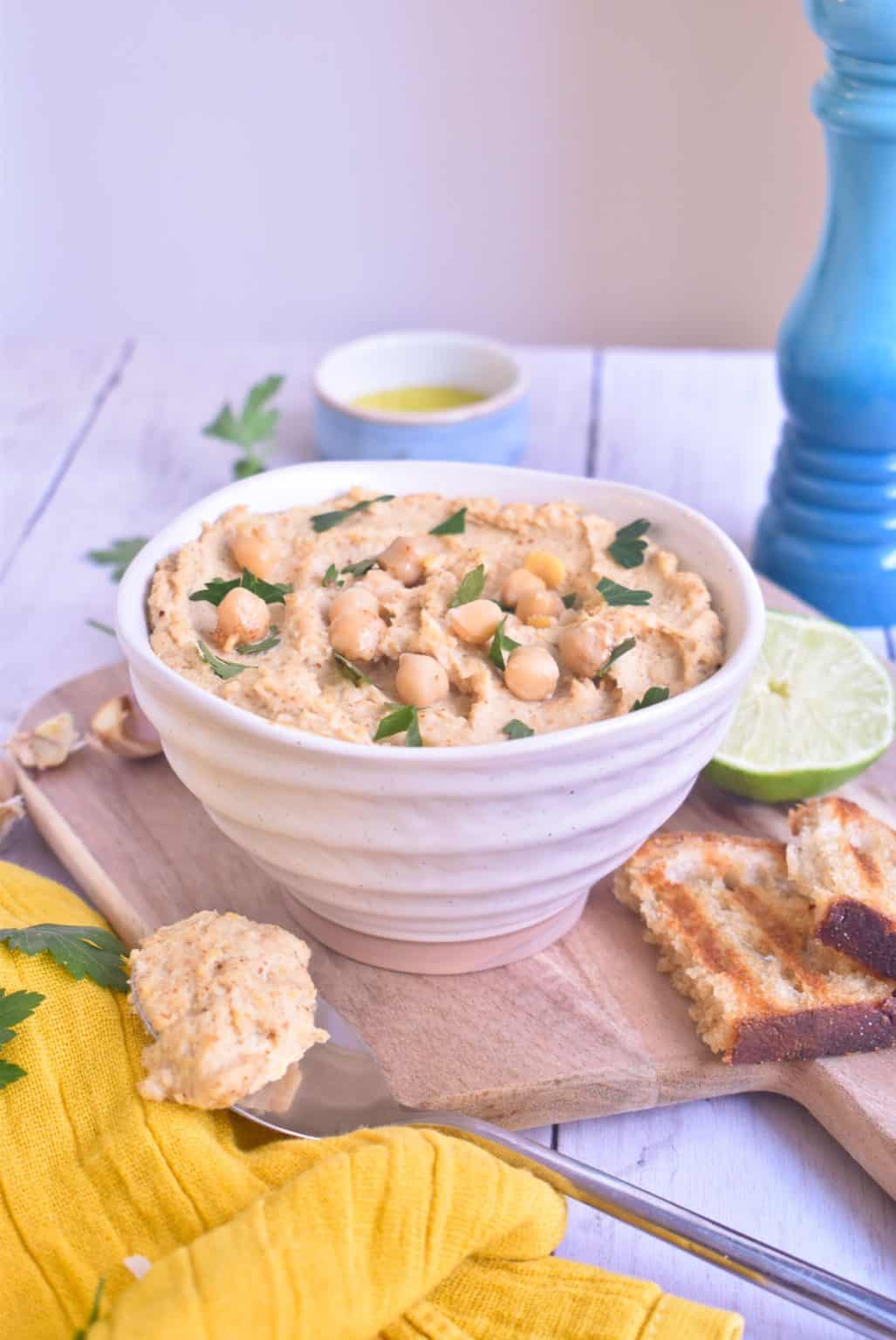 Receta Hummus de garbanzo | 👩‍🍳Recetas Saludables | Cocinable